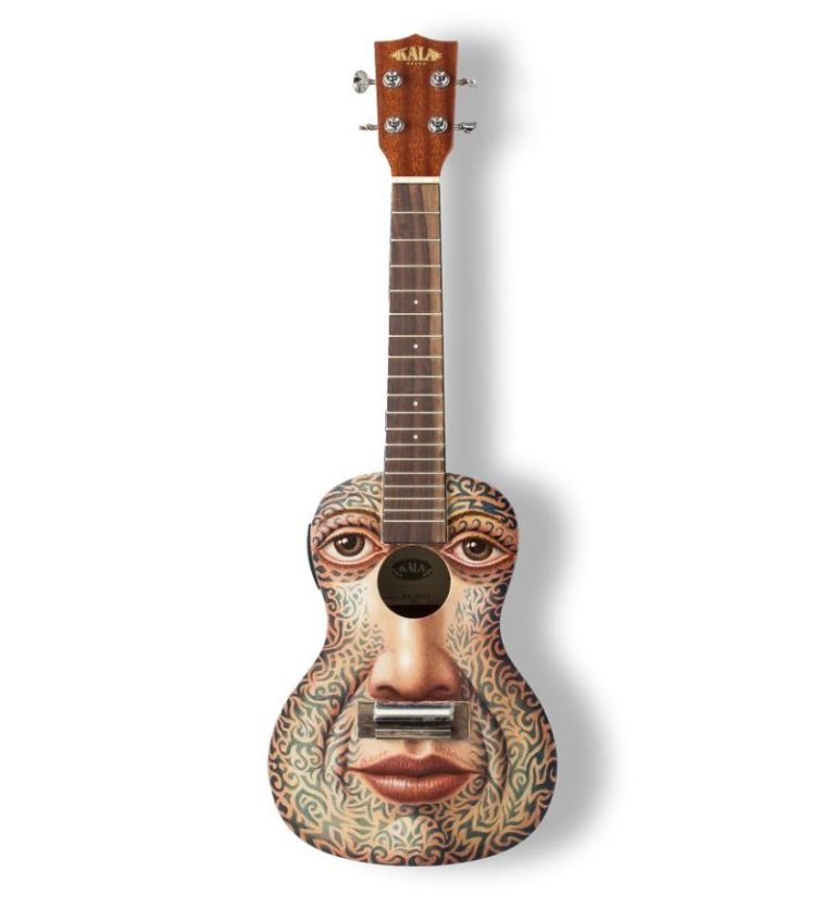 Art on Ukulele: Famed artists paint ukuleles to raise money for a charity