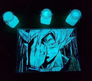 Paintings by Samuel Romero reveal their true beauty in the dark